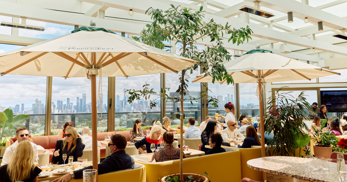 Mid Week Lunch With a View at Beverly Rooftop | Best Restaurants Australia