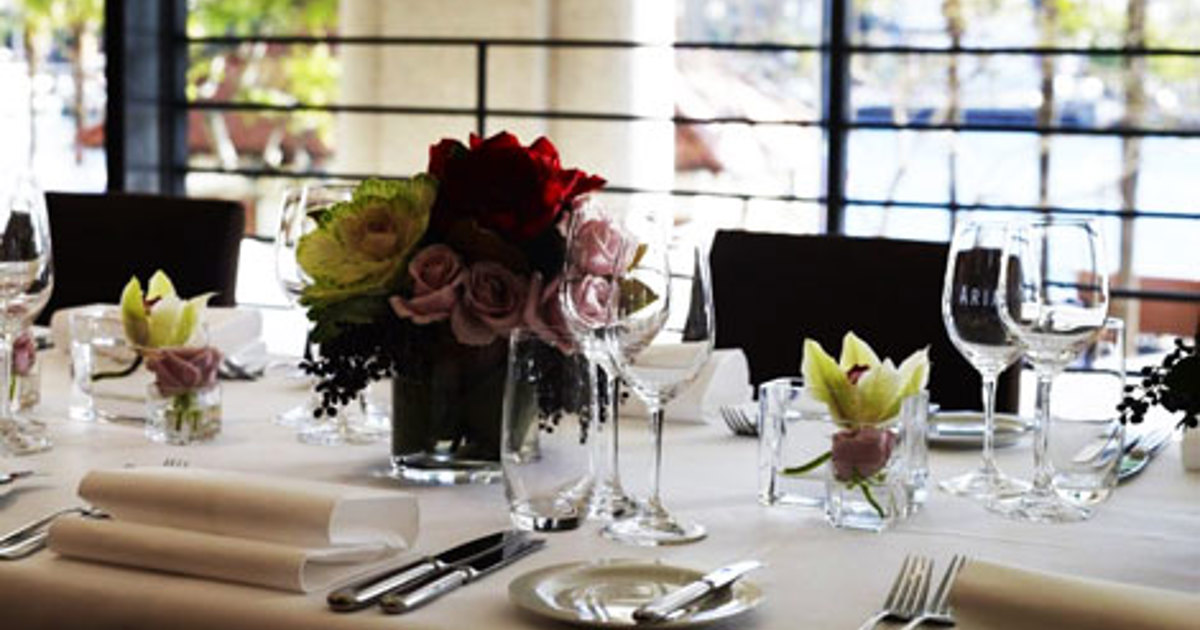 Mother's Day at ARIA Restaurant Sydney | Best Restaurants Australia
